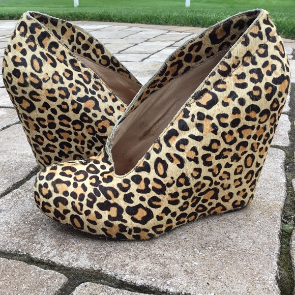 Matiko | Shoes | Matiko Jovanna Cheetah Print Wedge Heels | Poshmark